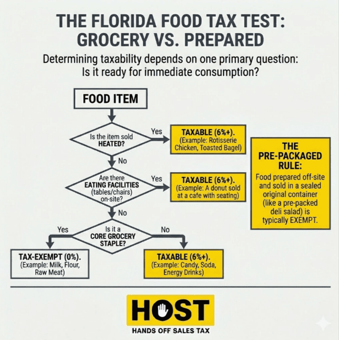 Is There Sales Tax on Food in Florida? Grocery Tax Rules